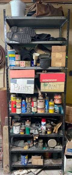 Metal Shelving Unit with Hardware and Supplies, 30x18x84” - Metzger ...