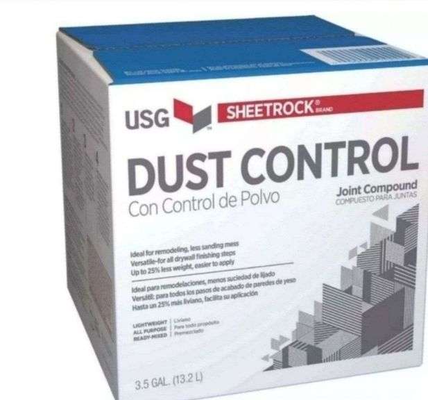 Sheetrock 3.5 Gal. Box Pre-Mixed Lightweight All-Purpose Dust Control ...