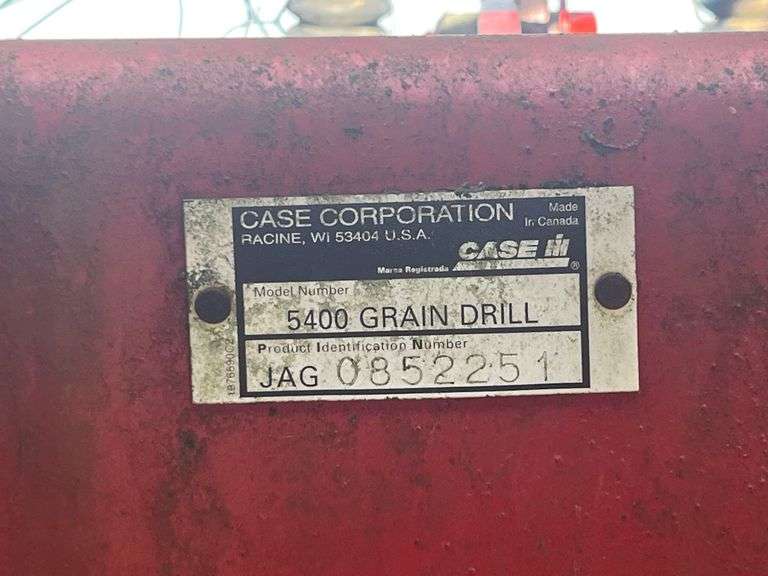 Case IH 5400 Grain Drill No-Till Seeder with Multiple Disc Openers ...