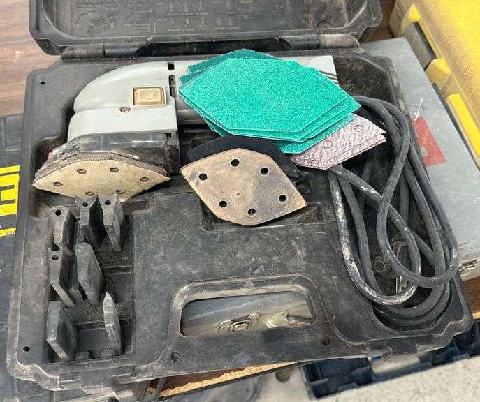 Porter-Cable Profile Sander With Accessories and Case - Metzger ...