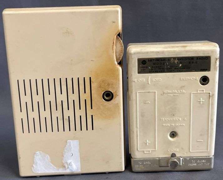 Hitachi Model TH-660 6-Transistor Radio and General Electric 8 ...