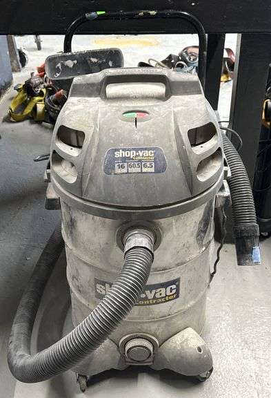 Shop-Vac Contractor Series 16-Gallon Wet/Dry Vacuum, 6.5 HP - Metzger ...