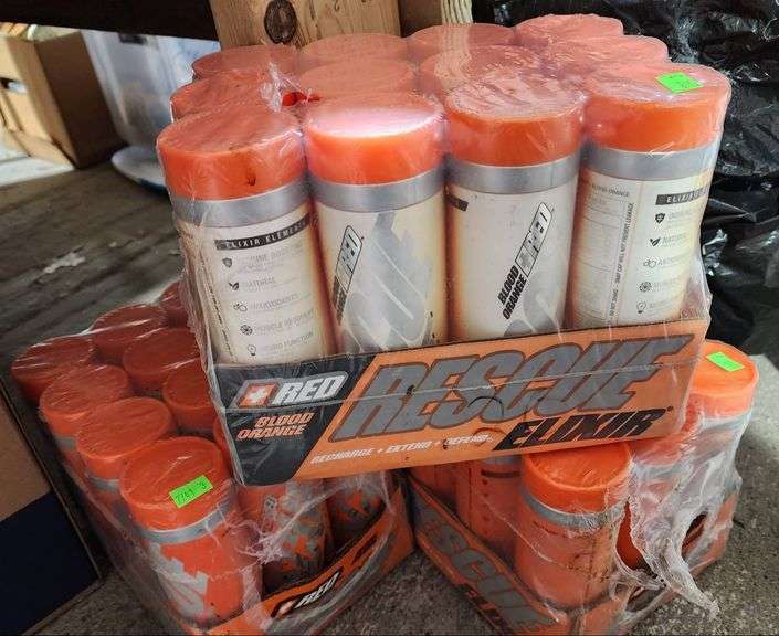 Canned ‘Red Rescue Elixir Blood Orange’ Beverages – EXP 2021 - Metzger ...