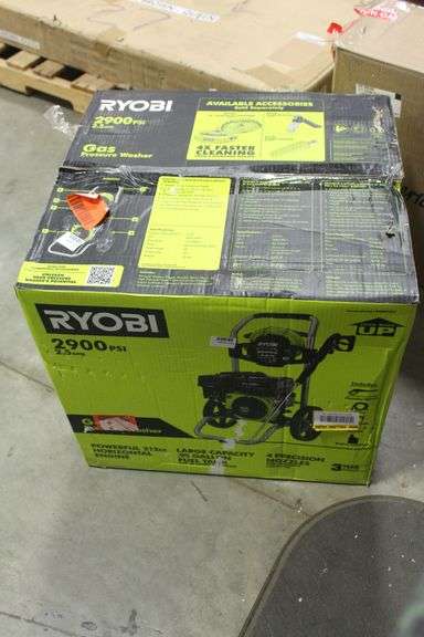RYOBI - 2900 PSI 2.5 GPM Cold Water Gas Pressure Washer with 212cc ...