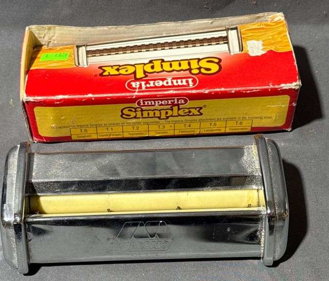 Imperia Simplex Marcato Pasta Machine Attachment, 7” - Metzger Property ...