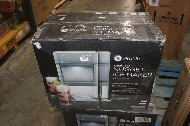 GE - Profile Opal 38lbs. 13.5in. Daily Nugget Portable Ice Maker w/ Wi ...