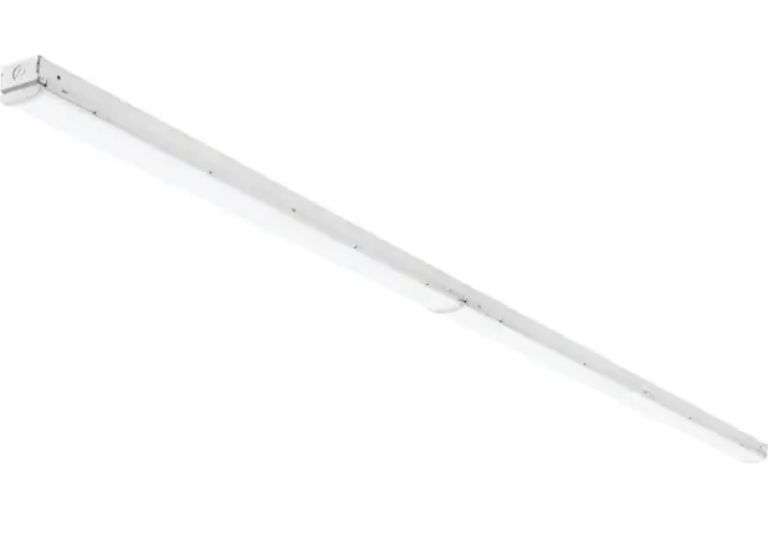 Lithonia Lighting MNSS 8 ft. 220-Watt Equivalent Integrated LED White ...