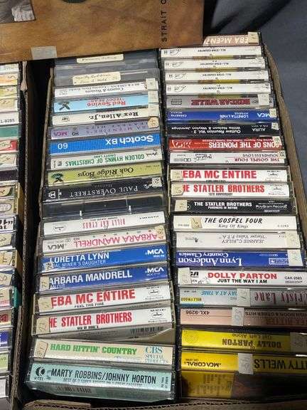 Country Music Cassette Tapes with George Strait Boxed Set - Metzger ...