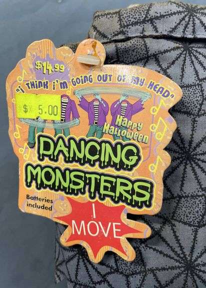 Battery-Operated Dancing Monster Figure with Sound - Metzger Property ...