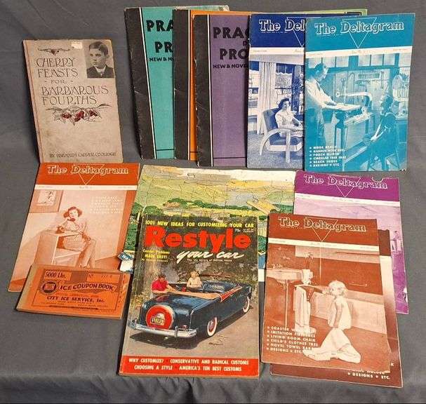 Mid-20th Century Periodicals and Pamphlets Including Chrysler & The ...