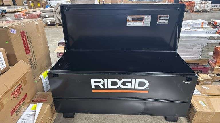 RIDGID 60 in. x 24 in. Universal Storage Chest dented - Metzger ...