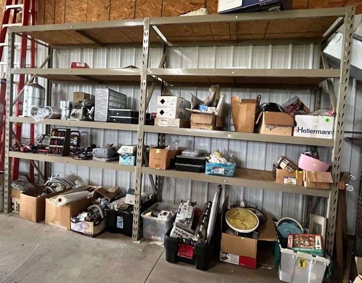 151x24x96 Metal Shelving Unit - Metzger Property Services, LLC