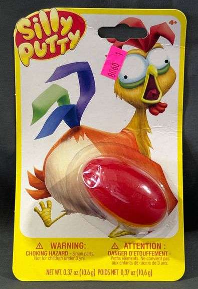 Silly Putty in Sealed Chicken-Themed Packaging by Crayola - Metzger ...
