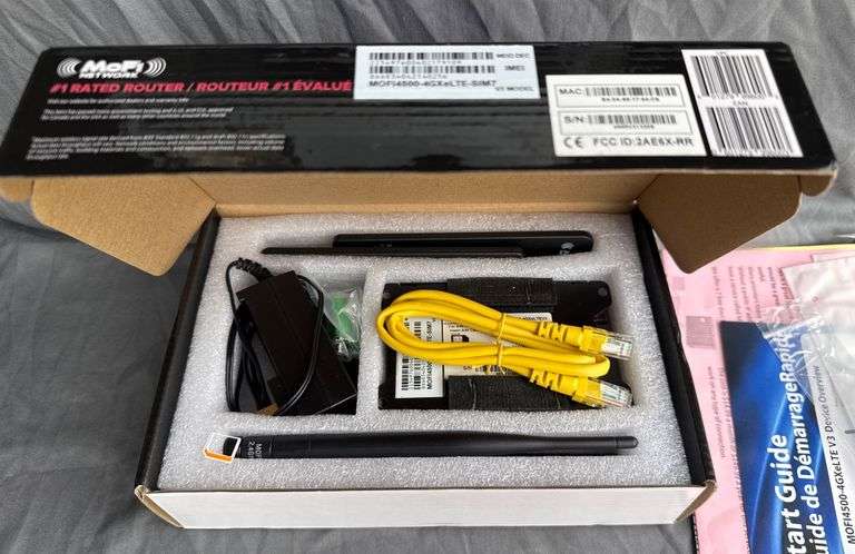 MoFi Network MOFI4500-4GXeLTE V3 4G LTE Router with Accessories ...