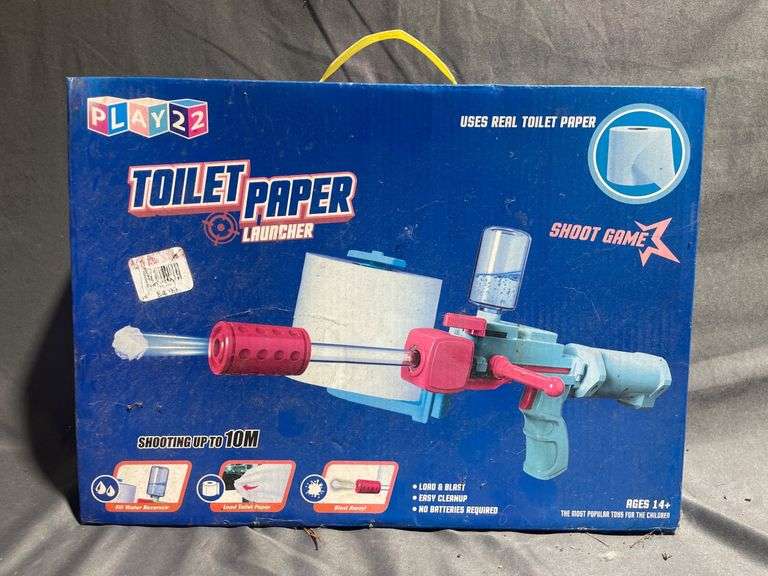 Play2 Toilet Paper Launcher Toy with Packaging - Metzger Property ...