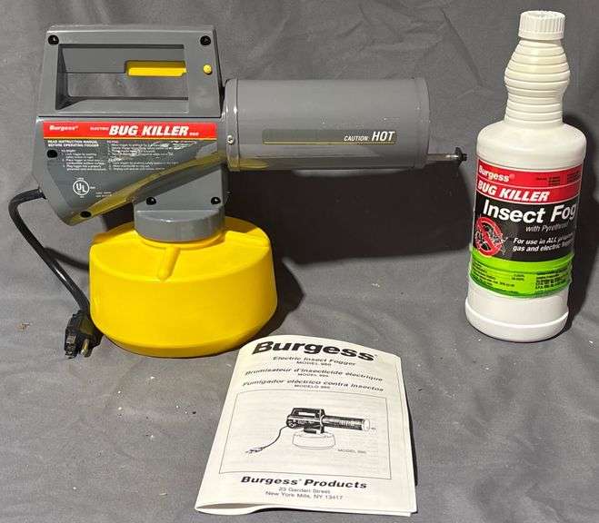 Burgess Model 960 Electric Insect Fogger with Insect Fog Solution and ...