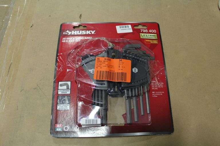 HUSKY - SAE/Metric Long Arm Hex Key Set (26-Piece) - Metzger Property ...