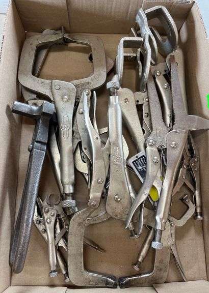 Locking Pliers and Clamps in Various Sizes - Metzger Property Services, LLC