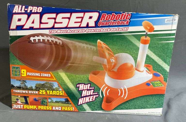 All-Pro Passer Robotic Quarterback Football Launcher - Metzger Property ...