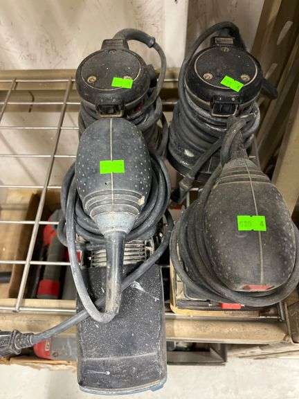 Bosch 1297D Sheet Sander and Porter-Cable 382 Random Orbit Sanders ...
