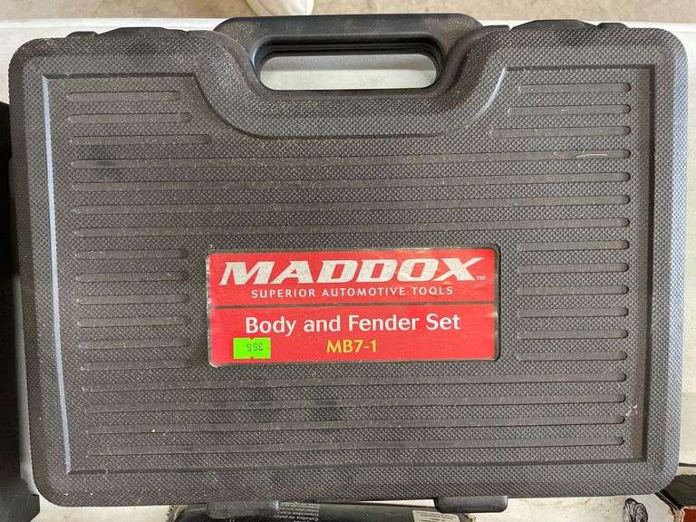 Maddox MB7-1 Body and Fender Repair Tool Kit in Case - Metzger Property ...