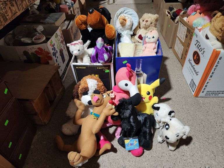 Plush Toys Featuring Disney, Webkinz, Cartoon Network, and Pokémon ...