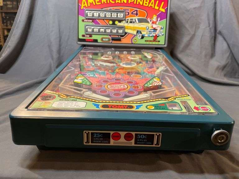 Tomy American Pinball Mechanical Toy, Made in Singapore - Metzger ...