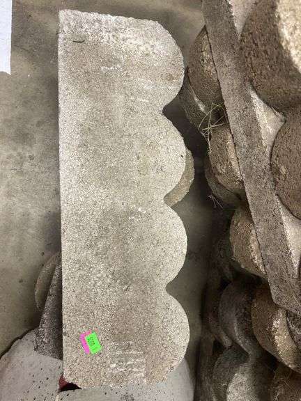 Concrete Edging Blocks and Lawn Ornament - Metzger Property Services, LLC