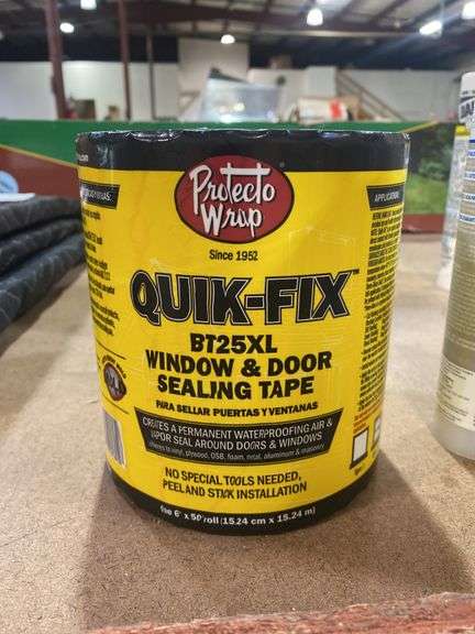 Protecto Wrap Quik-Fix Window & Door Sealing Tape 6”x50’ - Metzger ...