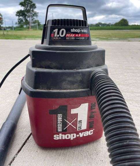 Shop-Vac Model 500X 1.0 Peak HP Wet/Dry Vacuum with Accessories ...