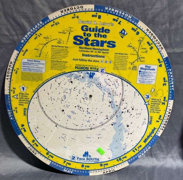 David H. Levy’s Guide to the Stars Northern Hemisphere Planisphere ...