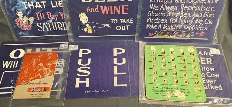 Humorous Cardstock Signs With Beer and Animal Themes - Metzger Property ...