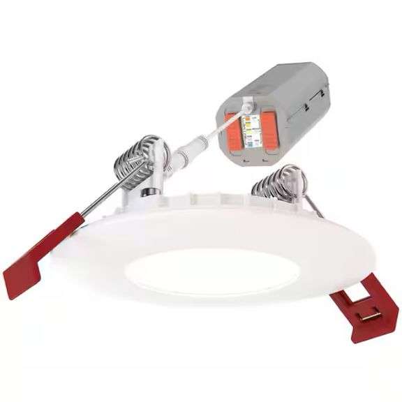 Juno Wafer 2 in. Adjustable Lumen and CCT Canless IC Rated Dimmable ...