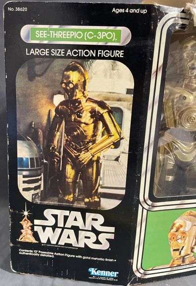 Kenner Star Wars See-Threepio (C-3PO) Large Size Action Figure with ...