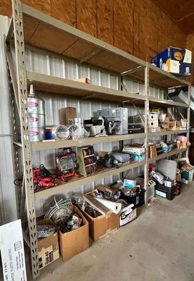 151x24x96 Metal Shelving Unit - Metzger Property Services, LLC