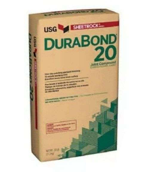 USG Sheetrock Durabond 20 Natural Ultra Lightweight Joint Compound 25 ...