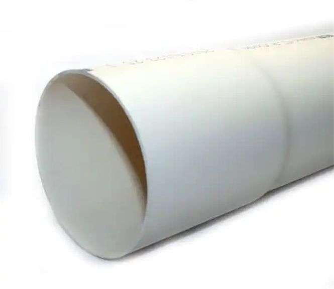 JM EAGLE 4 in. x 10 ft. PVC D2729 Sewer and Drain Pipe, may have dents ...