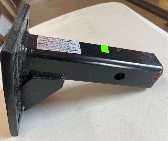 Valley Industries Pintle Hook Adapter Hitch - Metzger Property Services ...