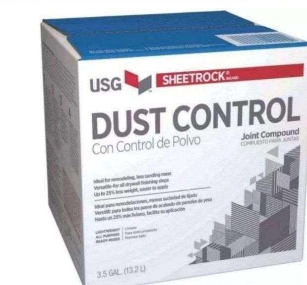 Sheetrock 3.5 Gal. Box Pre-Mixed Lightweight All-Purpose Dust Control ...