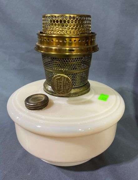 Aladdin Nu-Type Model B Alacite Oil Wall Lamp Base - Metzger Property ...