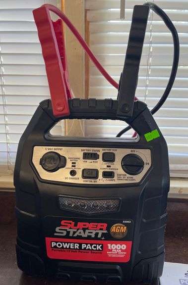 Super Start Power Pack Portable 12-Volt Power Source - Metzger Property ...