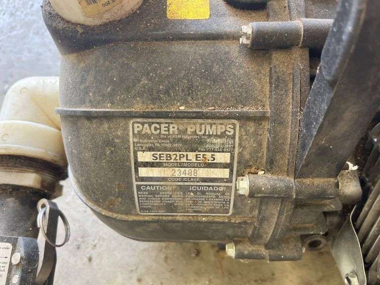208cc LCT Maxx Series Engine With Pacer Pumps SEB2PLES 2-In. Pump ...