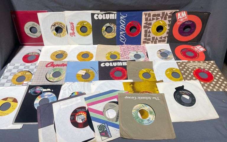 Vinyl 45 RPM Records Featuring The Charlie Daniels Band and The Eagles ...