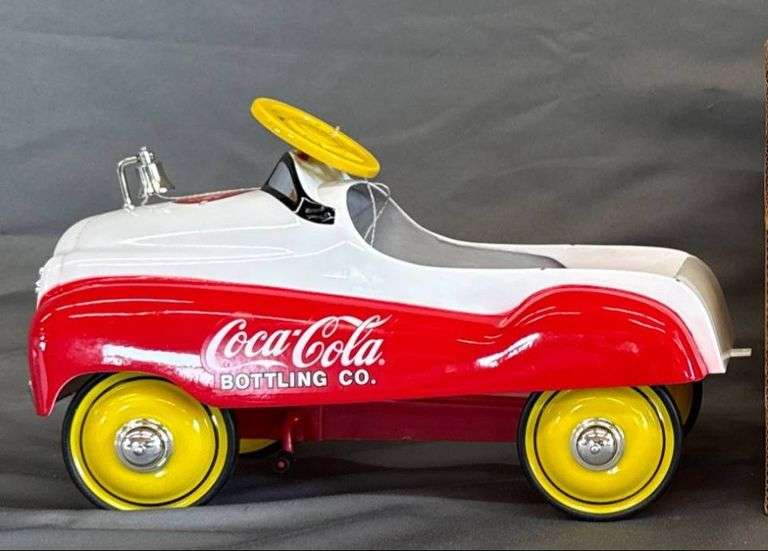 Xonex Coca-Cola Bottling Company Fire Engine Pedal Car Die-Cast Model ...
