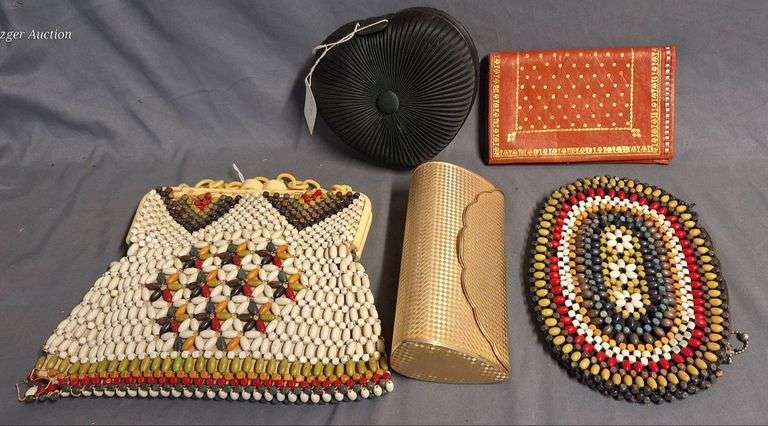 Five Bags and Pouches Featuring Beaded and Leather Designs - Metzger ...