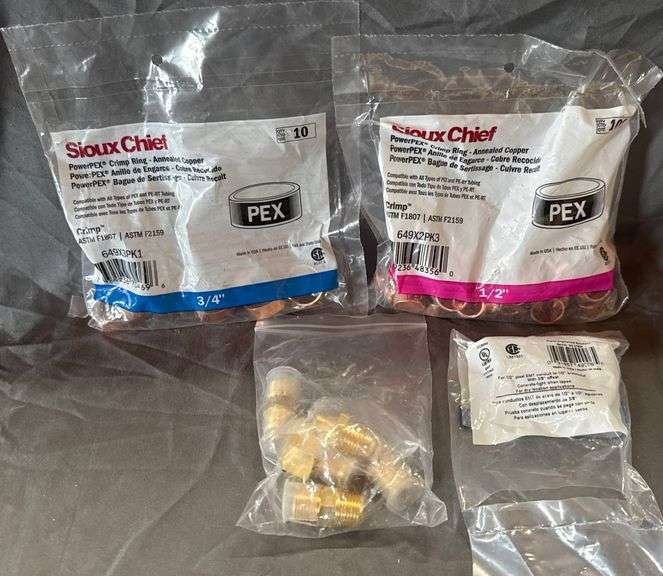 Sioux Chief PEX Fittings and Haul Master Cargo D-Ring Anchors - Metzger ...