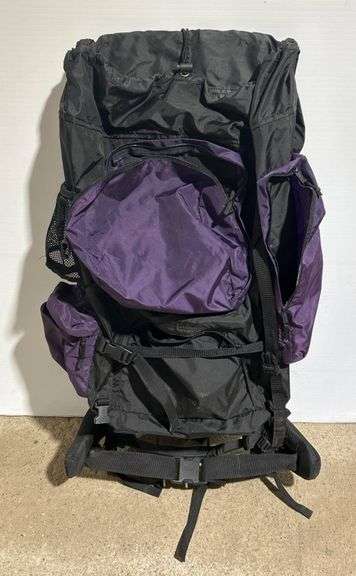 Coleman External Frame Backpack with Purple Accents 14”x38” - Metzger ...