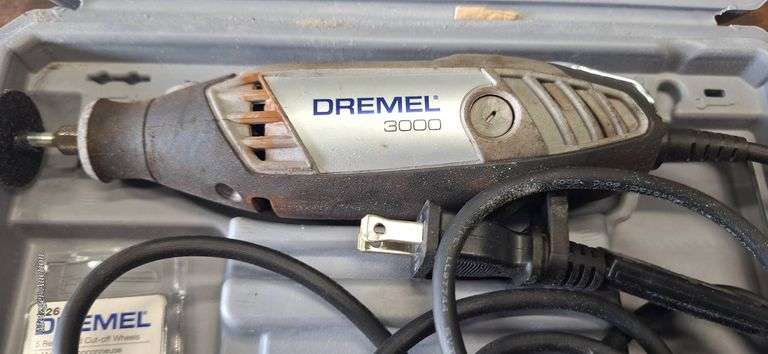 Dremel 3000 Rotary Tool Kit with Accessories and Case - Metzger ...