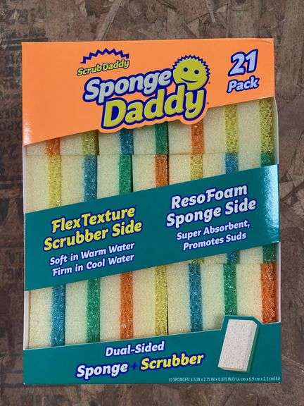 Sponge Daddy 21 Pack Dual Sided Scrubber - Metzger Property Services, LLC