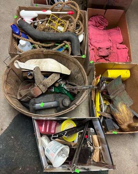 Utility Items, Tools, and Supplies in Multiple Containers - Metzger ...